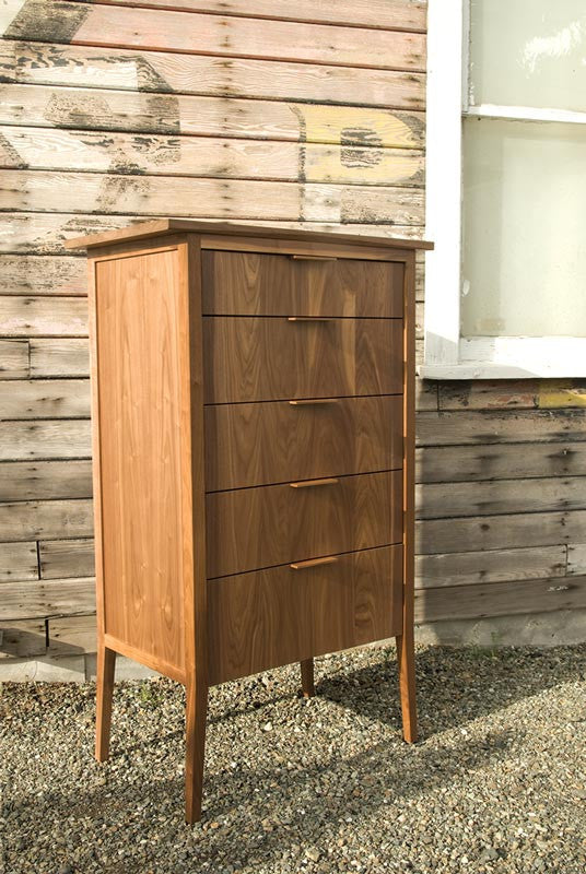 Rift High Dresser, Storage Cabinet, Hardwood, Custom - Semigood Design