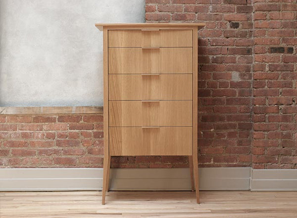 Rift High Dresser, Storage Cabinet, Hardwood, Custom - Semigood Design