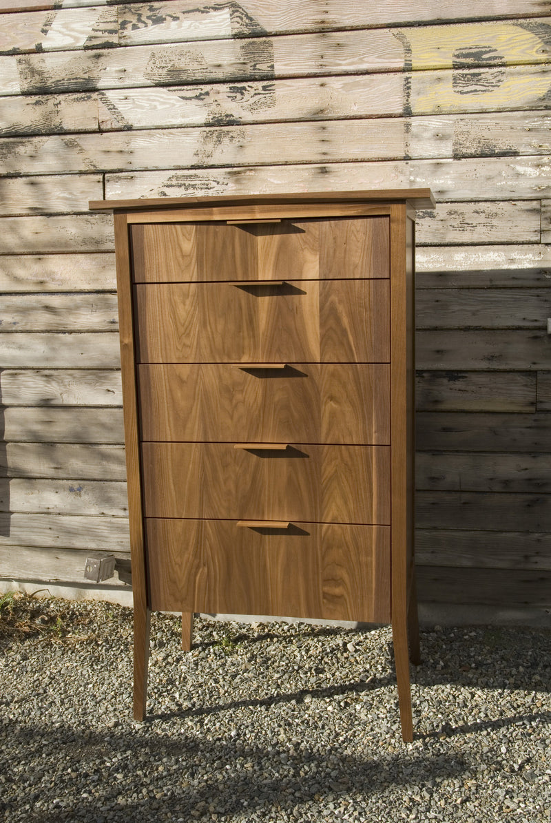 Rift High Dresser, Storage Cabinet, Hardwood, Custom - Semigood Design